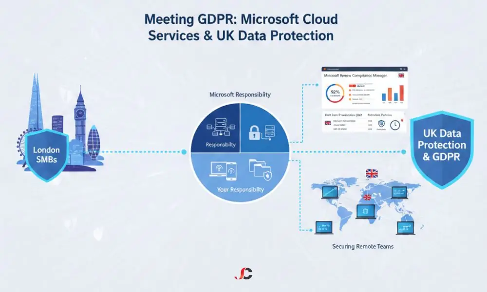 Microsoft cloud services UK data protection